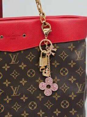 Louis Vuitton | Accessories | Lv Authentic Gold Padlock Key Set W ...